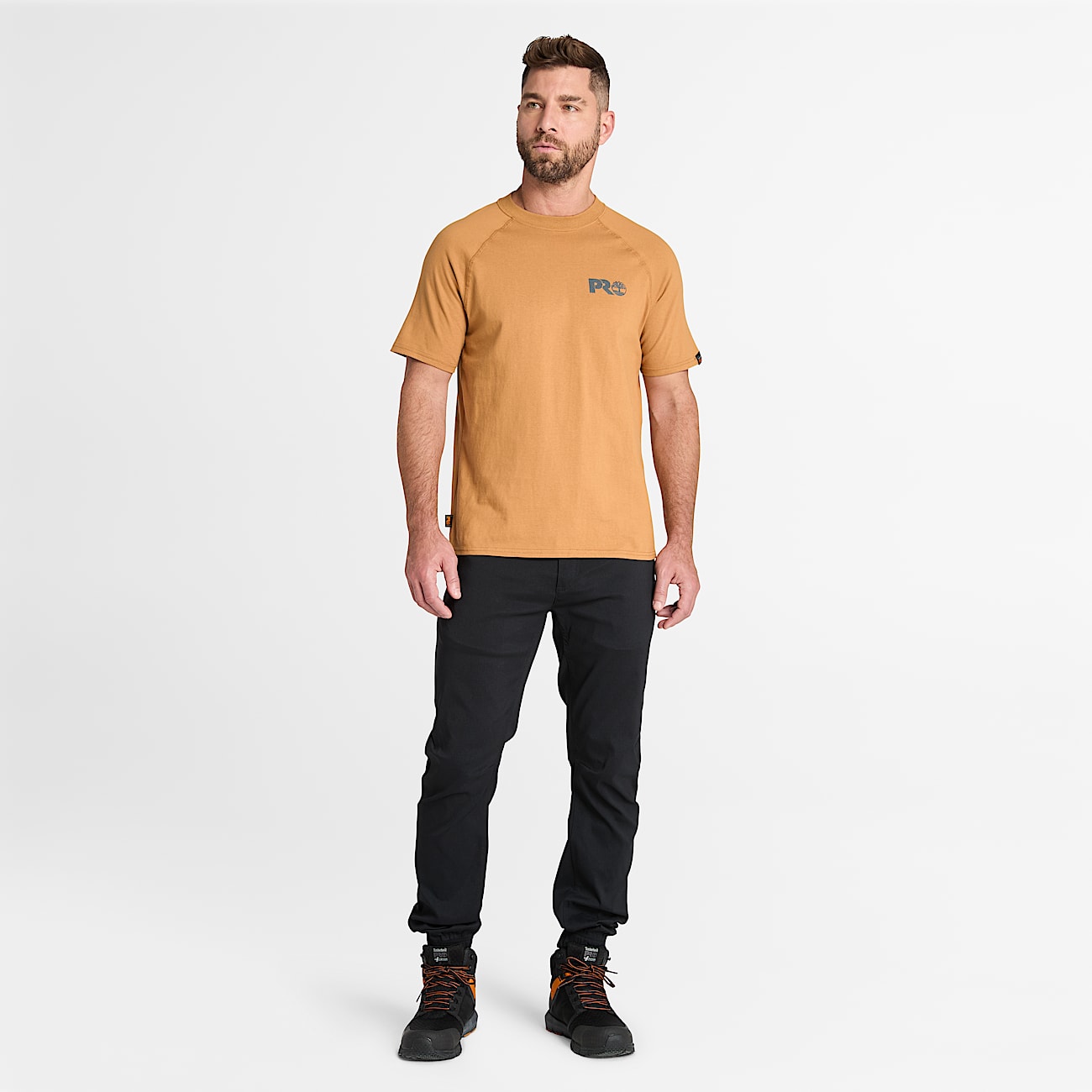 Timberland PRO® Core Reflective Logo T-Shirt for Men in Dark Yellow