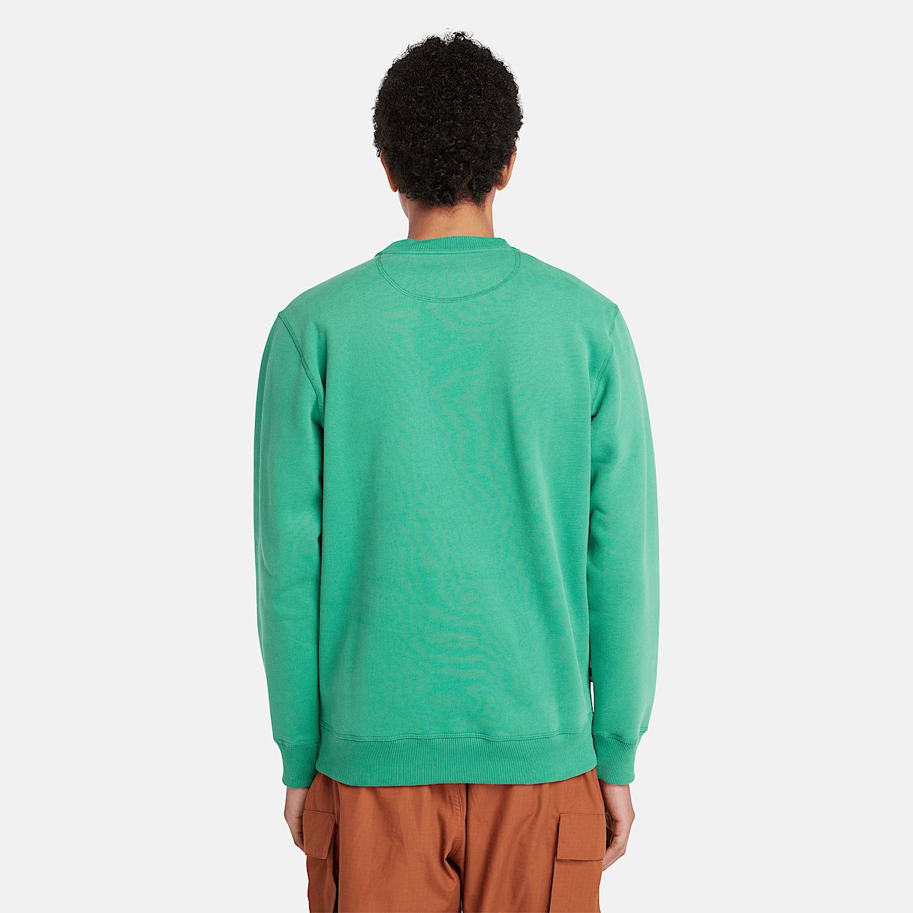 Est. 1973 Logo Rundhals-Sweatshirt für Herren in Grün