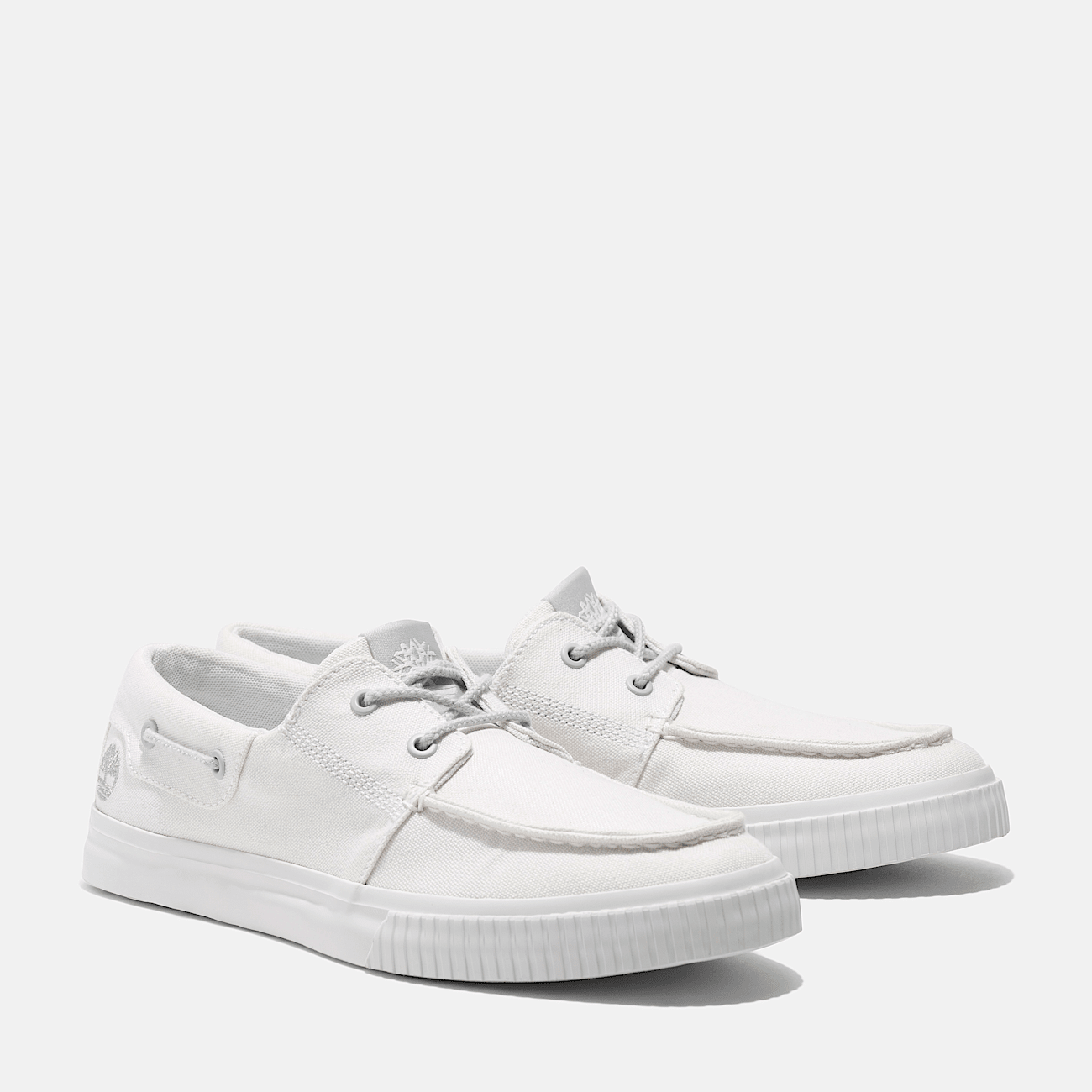 Mylo Bay Lace-up Low Trainer for Men in White