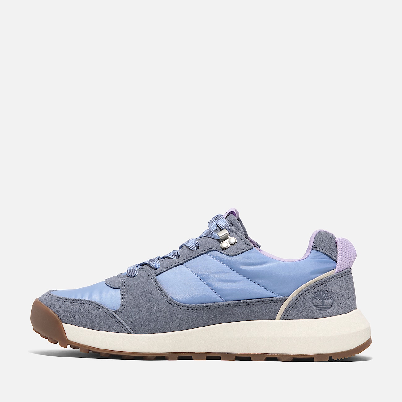 Retro Swift Low Lace-Up Trainer for Women in Light Blue