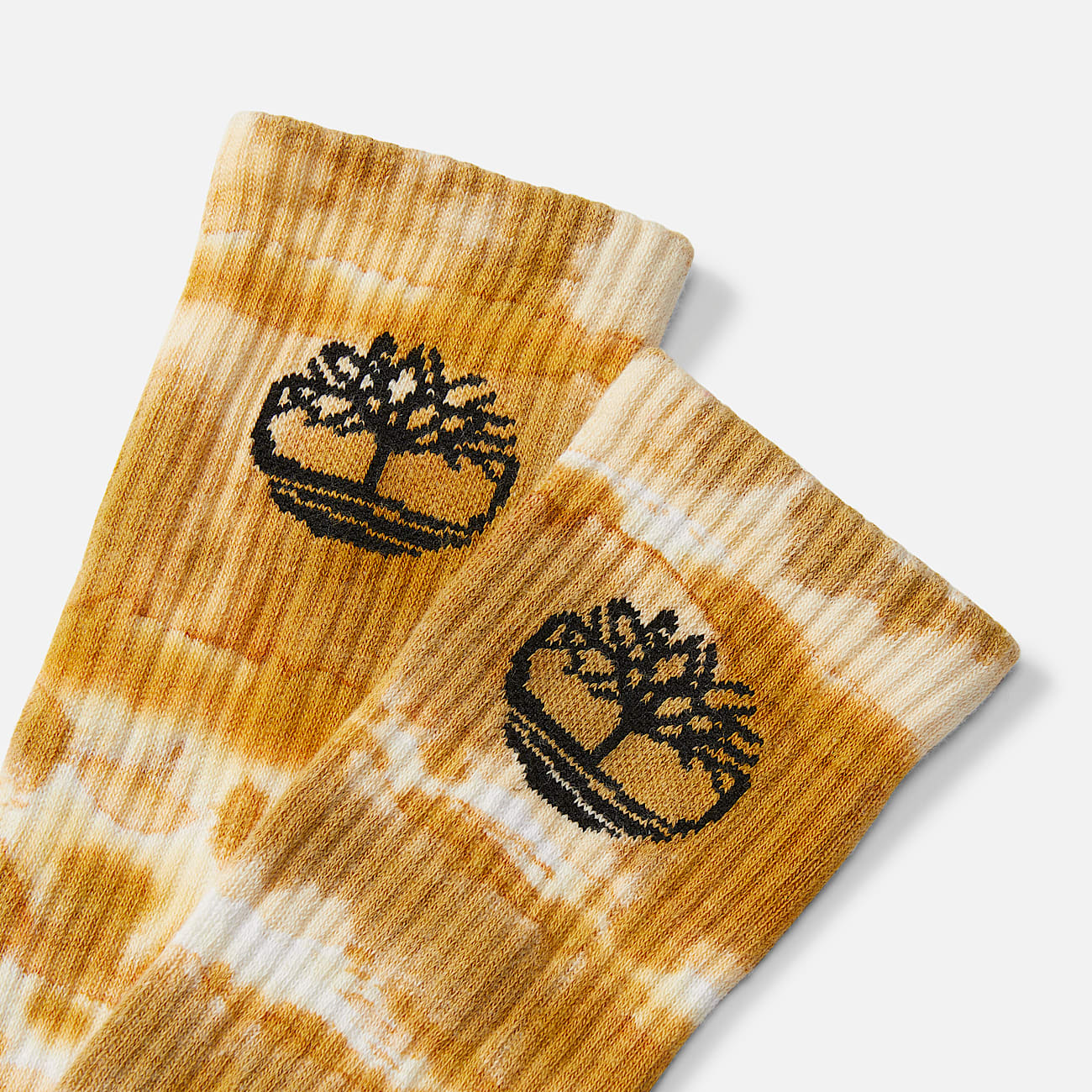 All Gender 1-Pack Timberland® Tie Dye Sock in Yellow