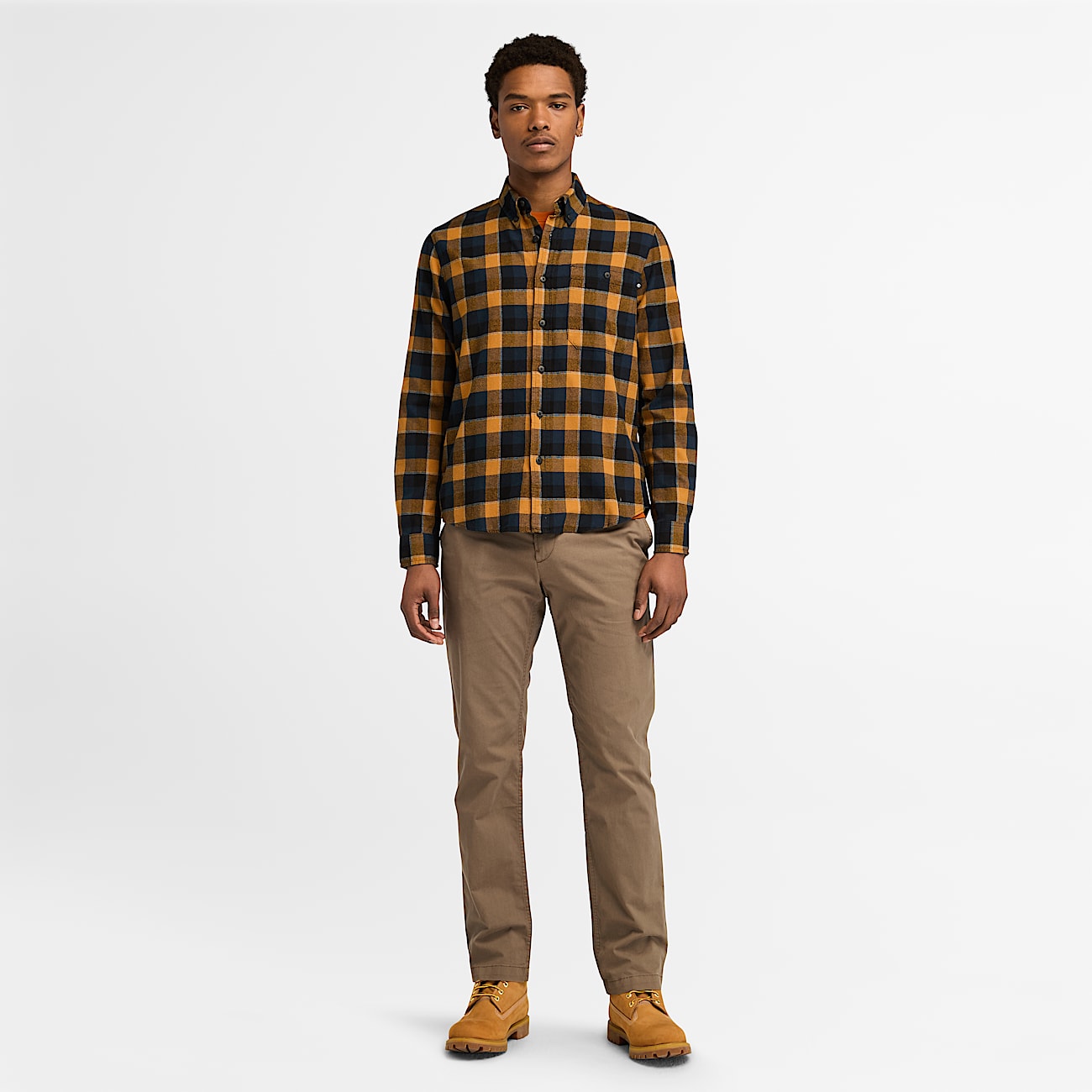 Solucell Air™ Technology Buffalo Shirt for Men in Dark Blue