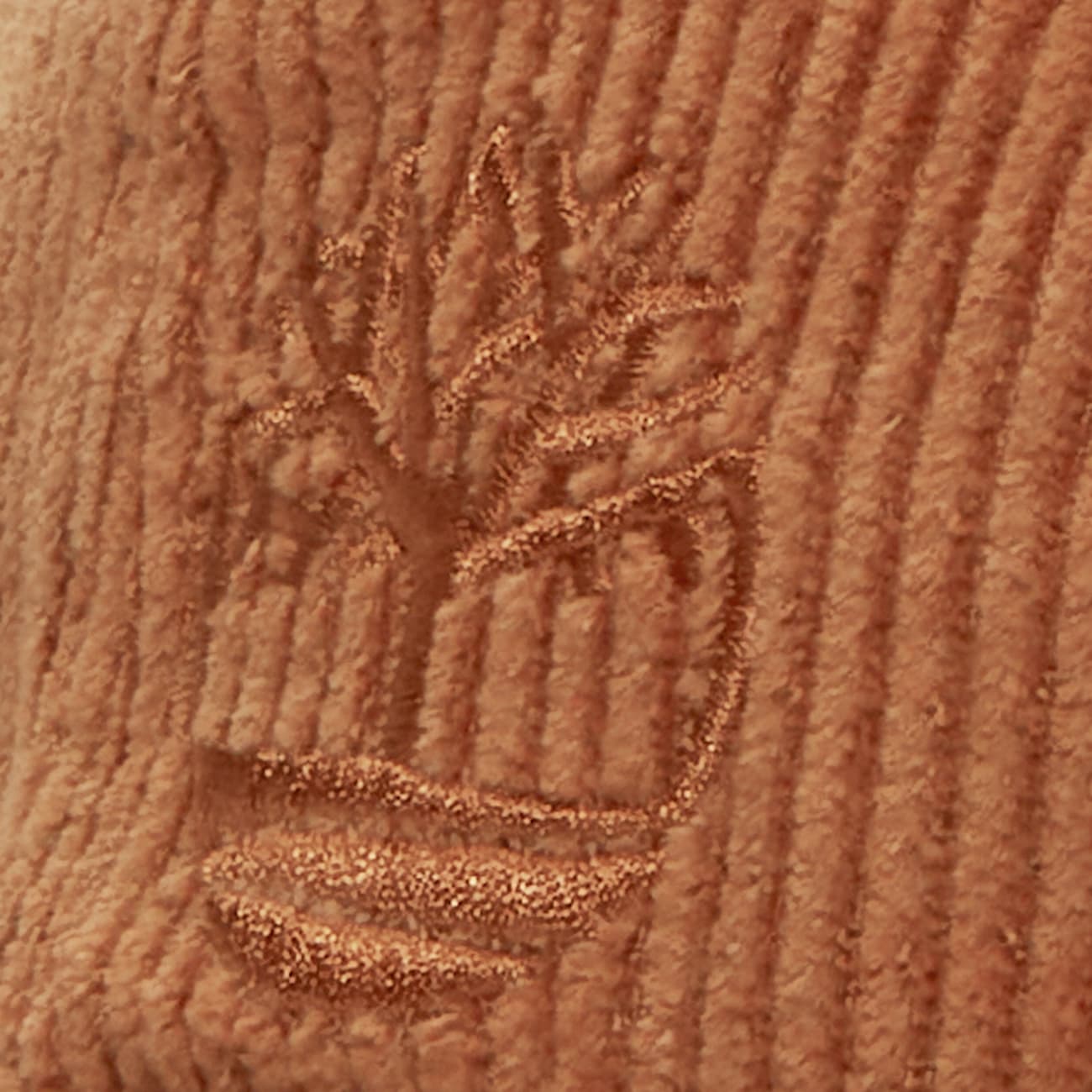 All Gender Round Top Corduroy Bucket Hat in Orange