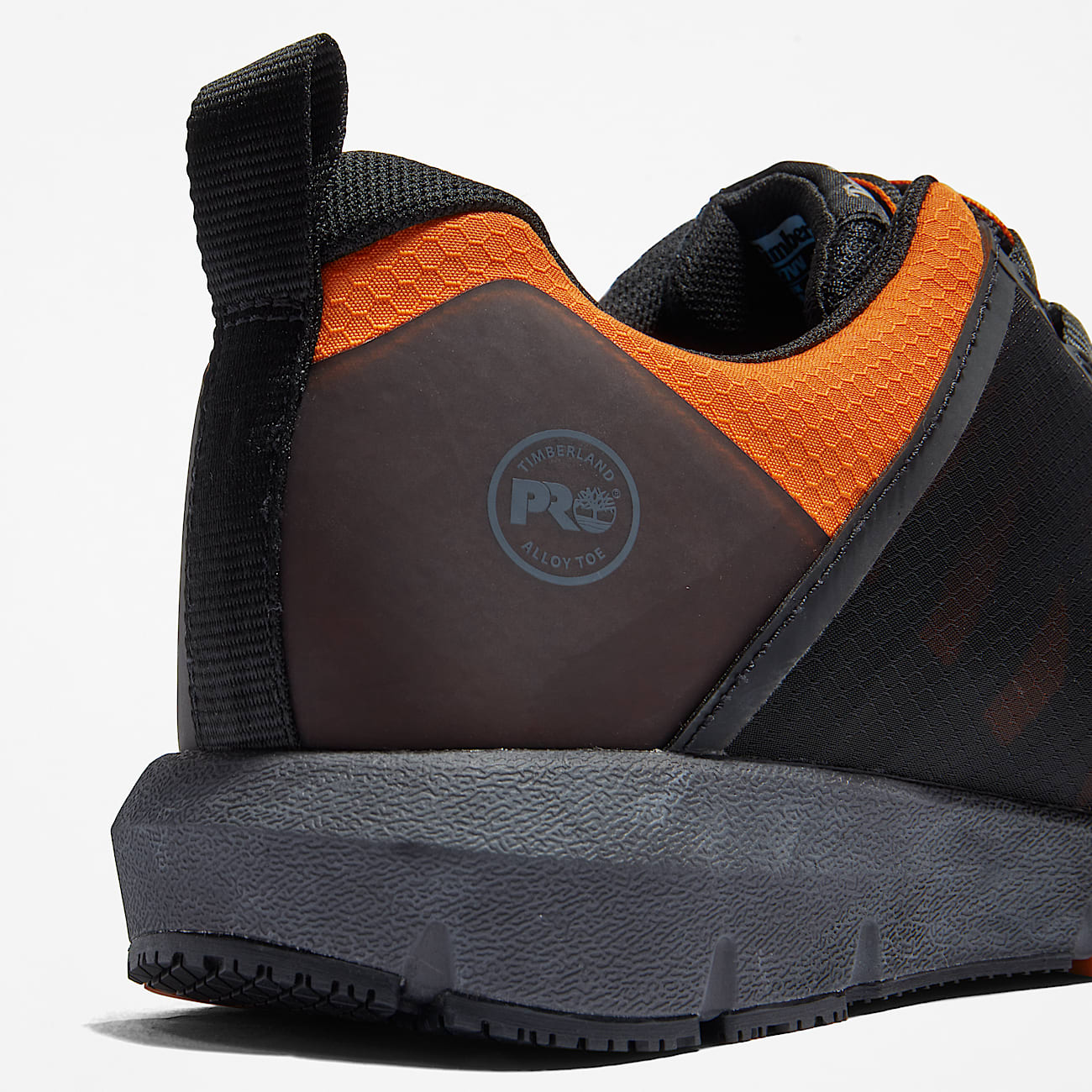 Radius Work Trainer for Men in Black and Orange