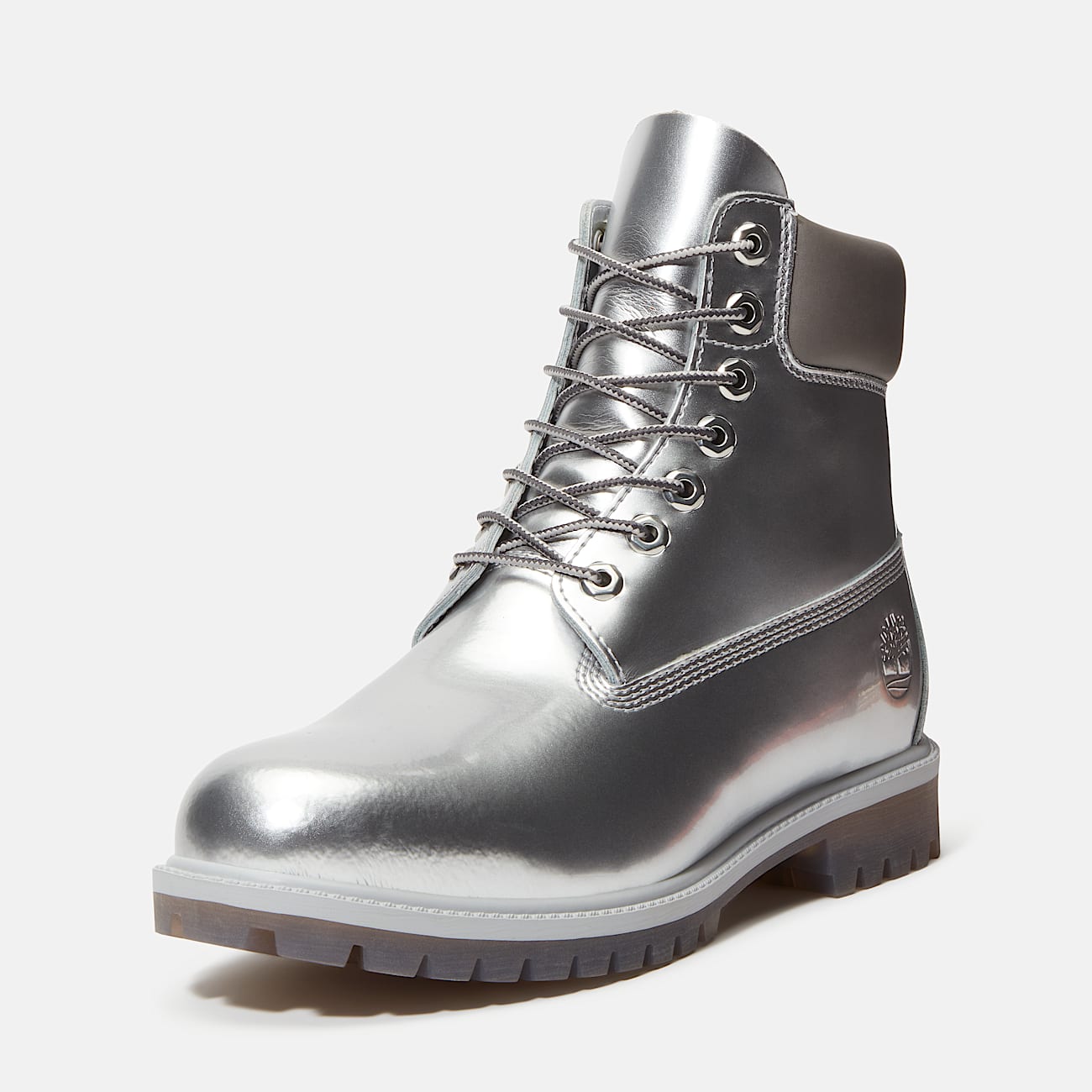 Timberland® X Veneda Carter 6” Lace Up Waterproof Boot for Men in Silver