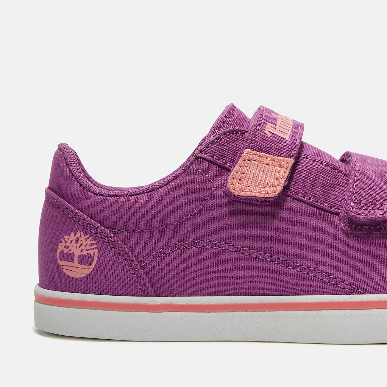 Stone Jump Low Hook-and-Loop Trainer for Youth in Purple