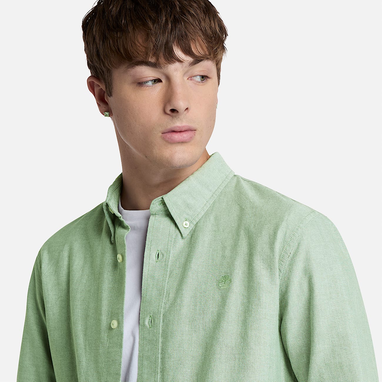 Oxford Shirt for Men in Green