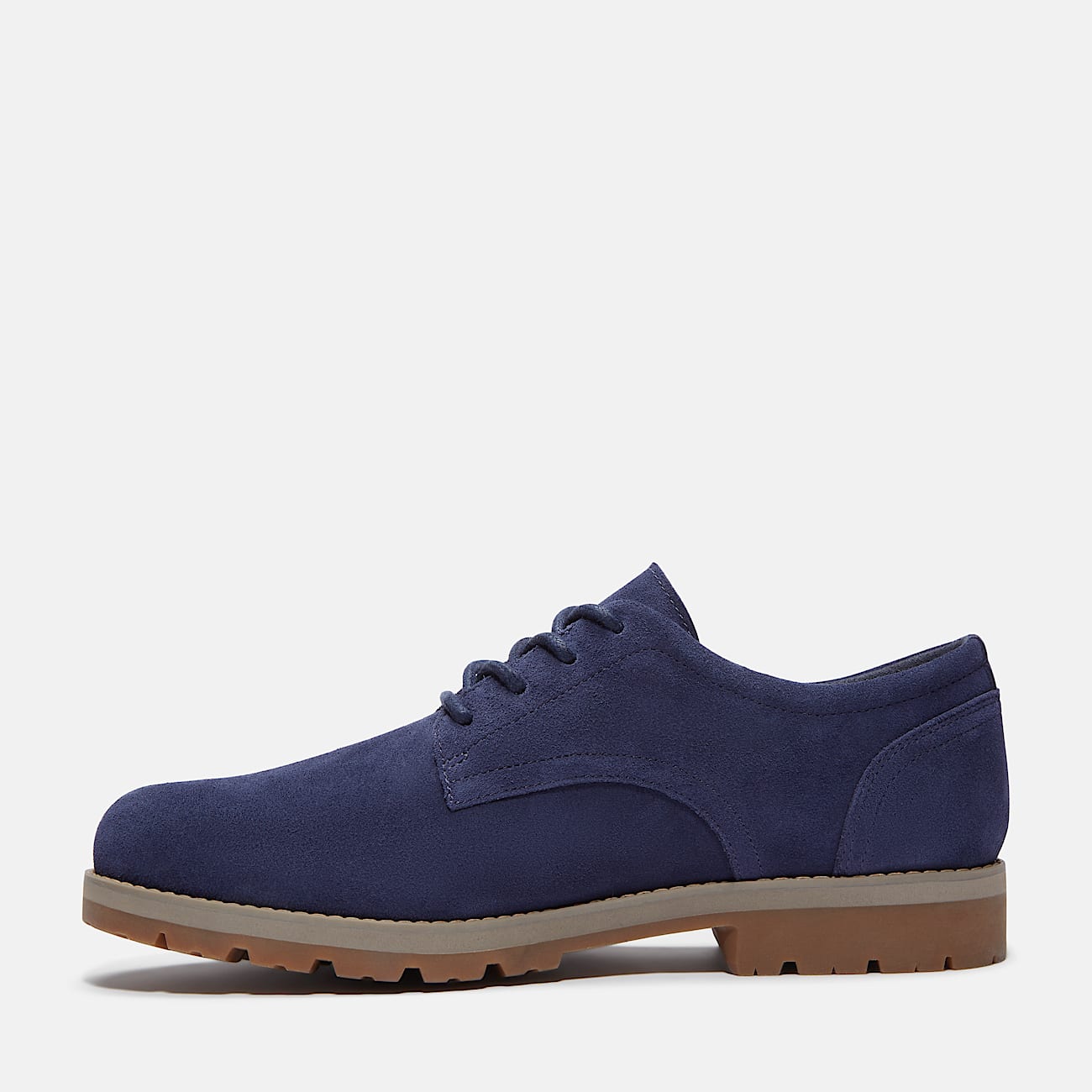 Britton Square Lace-Up Shoe for Men in Navy
