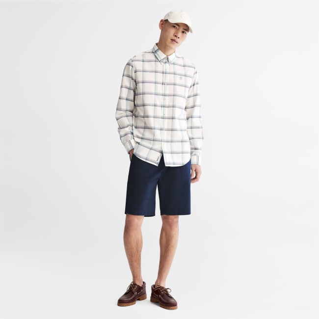 Squam Lake Super Lichtgewicht Short Met Stretch Voor Heren In Marineblauw