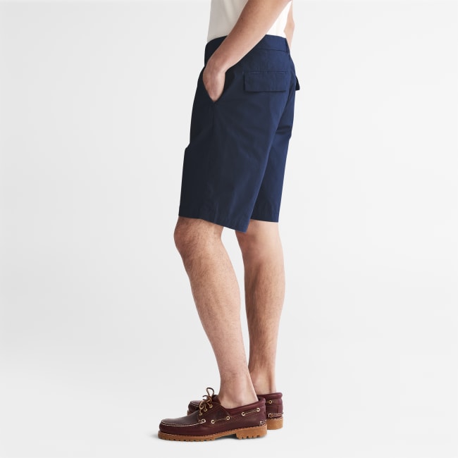 Squam Lake Super Lichtgewicht Short Met Stretch Voor Heren In Marineblauw
