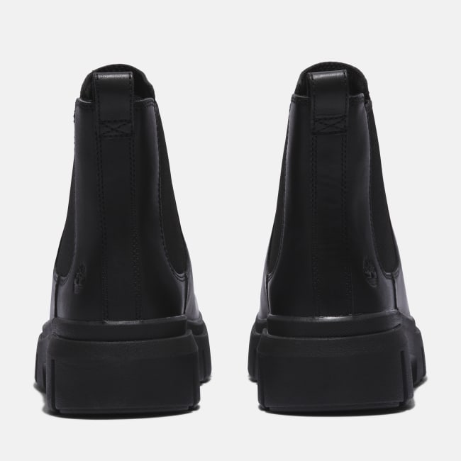 Botas de media caña Chelsea Field para mujer en negro