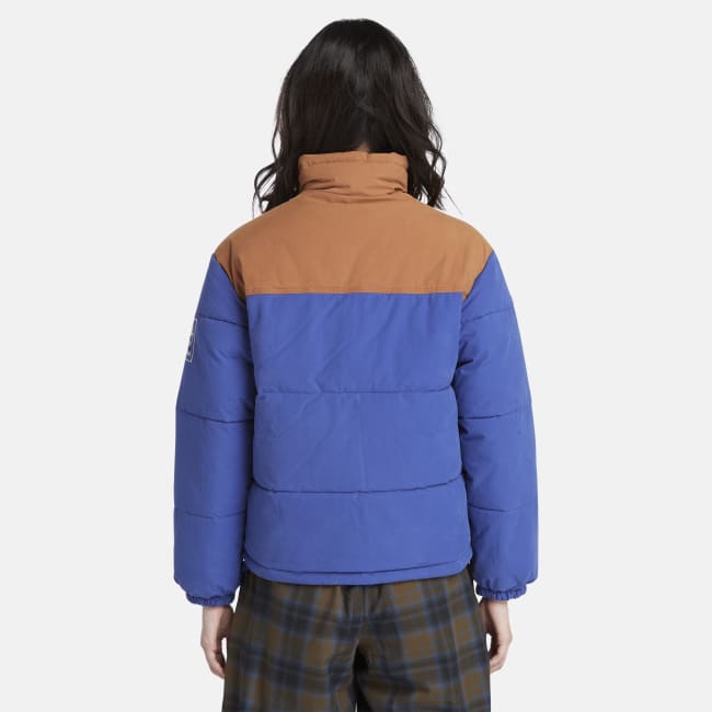 Mountain Welsh Puffer Jacket for Women in Blue