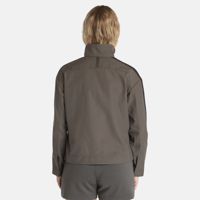 Timberland® x Icebreaker® Merino Cotton Jacket for Women in Dark Grey